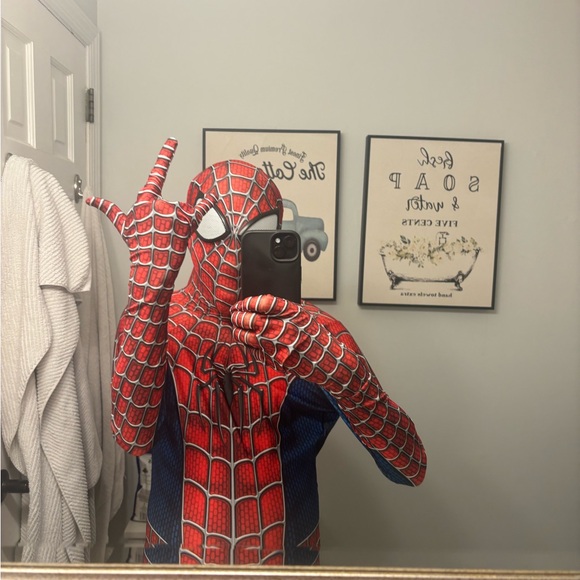 Other | Spiderman One Piece Costume | Poshmark